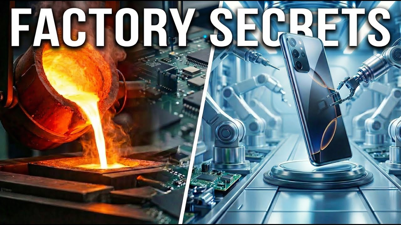 Inside the Smartphone Factory – Full Process: From Raw Silicon to ...