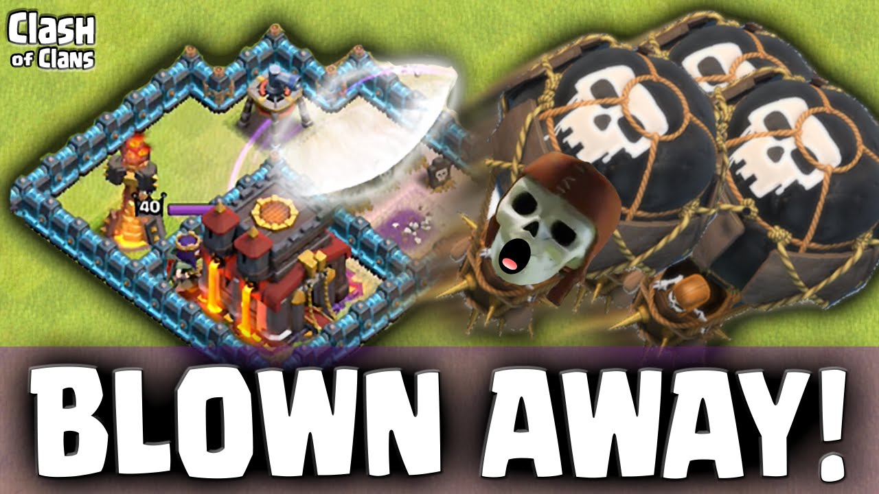 Clash of Clans Attacks "The Air Sweeper" Clash of Clans Strategy ♦ CoC ...