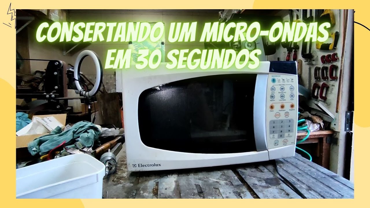 Conserto de micro-ondas em 30 segundos - EP324 - YouTube