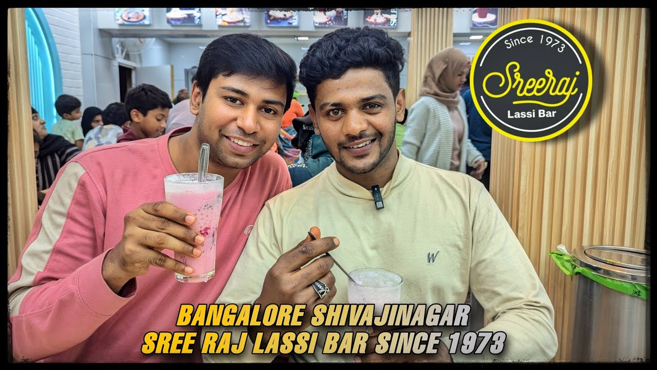 Bangalore Shivajinagar Sree Raj lassi bar since 1973 is the taste still ...