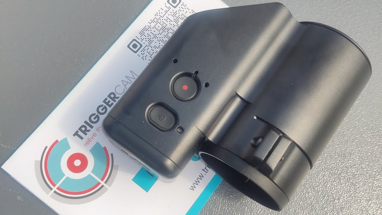 How to mount and set triggercam 2.1 on the scope - YouTube