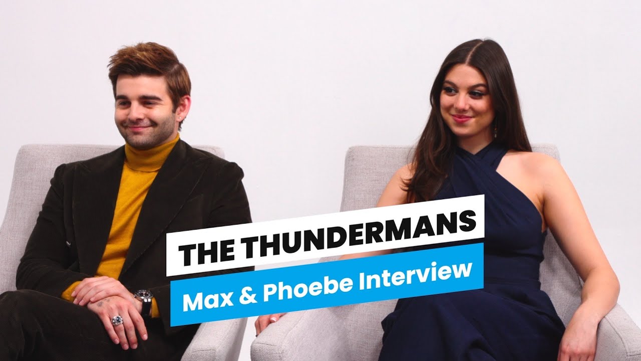 The Thundermans Return Movie Interview 2024 | Phoebe & Max - YouTube