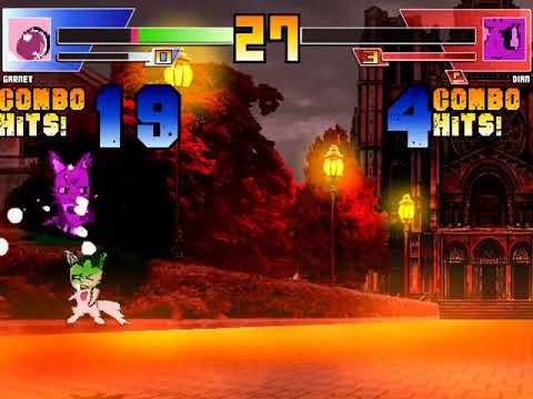 Mugen Random Battles: Dian Vs Garnet - YouTube