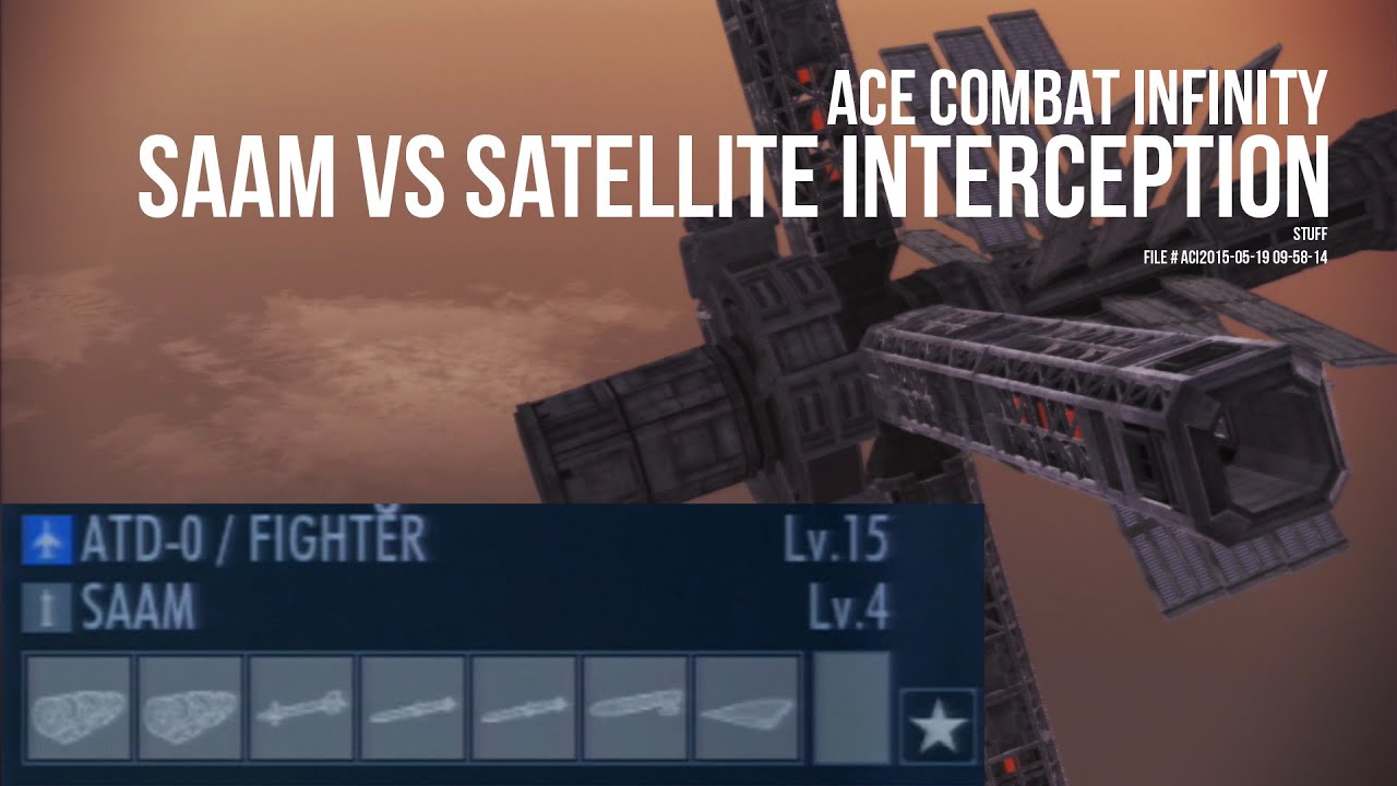 Ace Combat Infinity: 4 Player No Bots - SAAM vs SOLG (Satellite ...