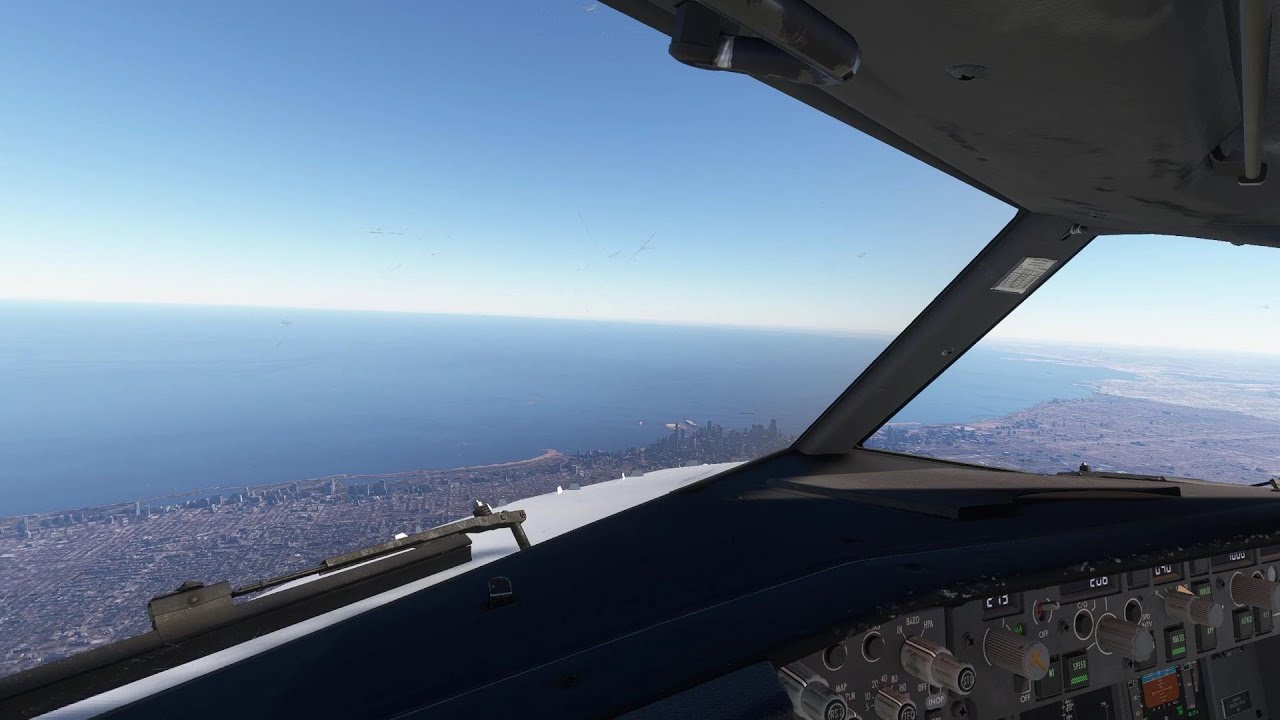 MSFSVR/SI #180 737 Approach into Chicago KORD - YouTube