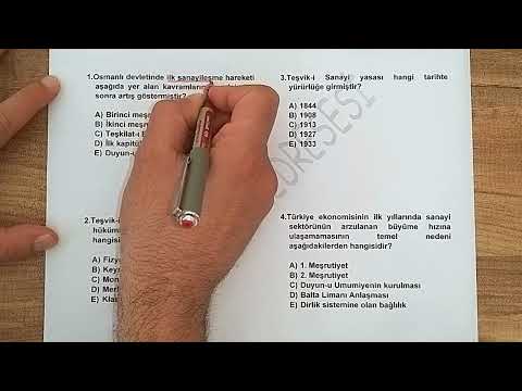 1) TÜRKİYE EKONOMİSİ SORU ÇÖZÜMÜ - 1