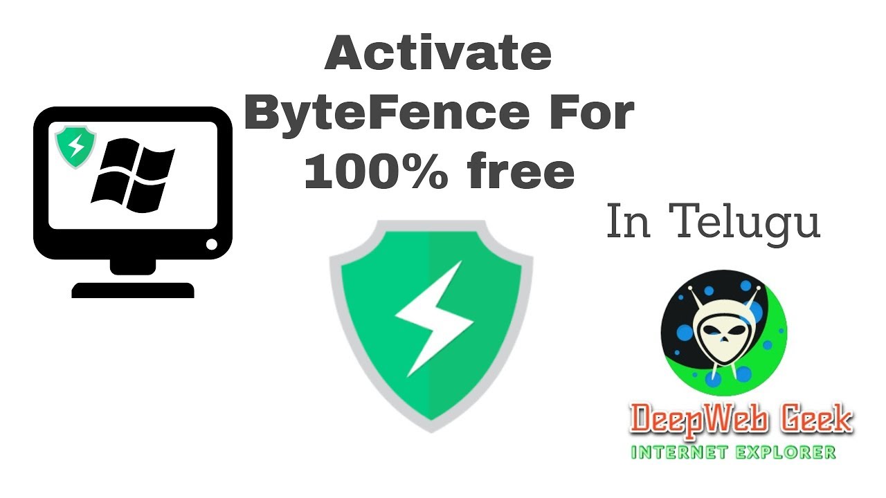 How to Activate ByteFence for 100% free|| Telugu|| DeepWeb Geek - YouTube