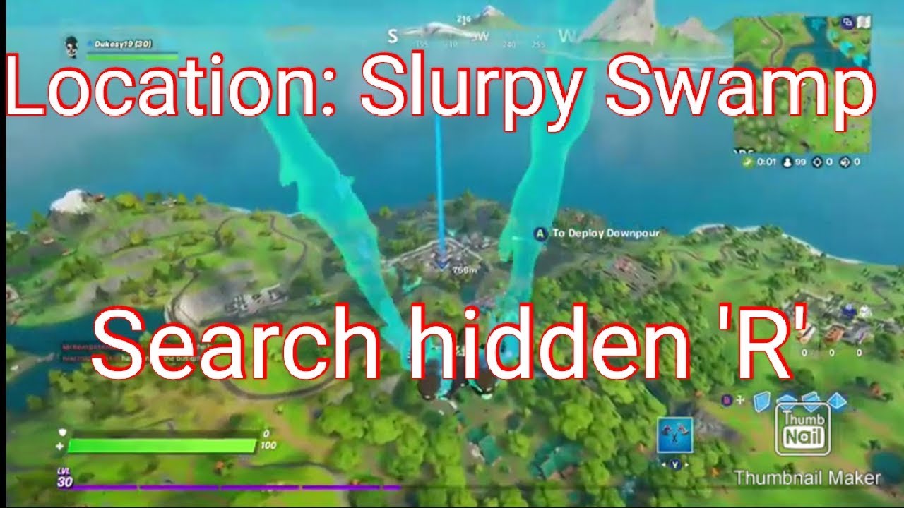 Search hidden 'R' found in the New World Loading Screen * Fortnite ...