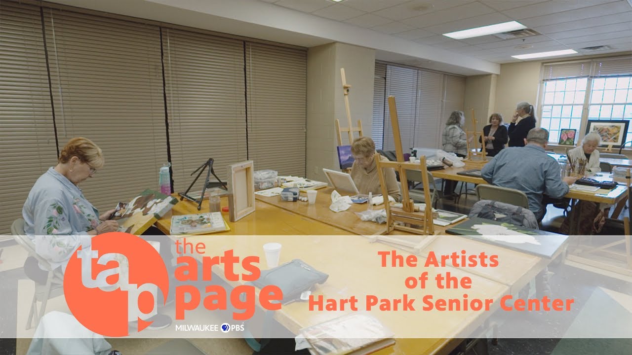 The Arts Page | The Artists of the Hart Park Senior Center - YouTube