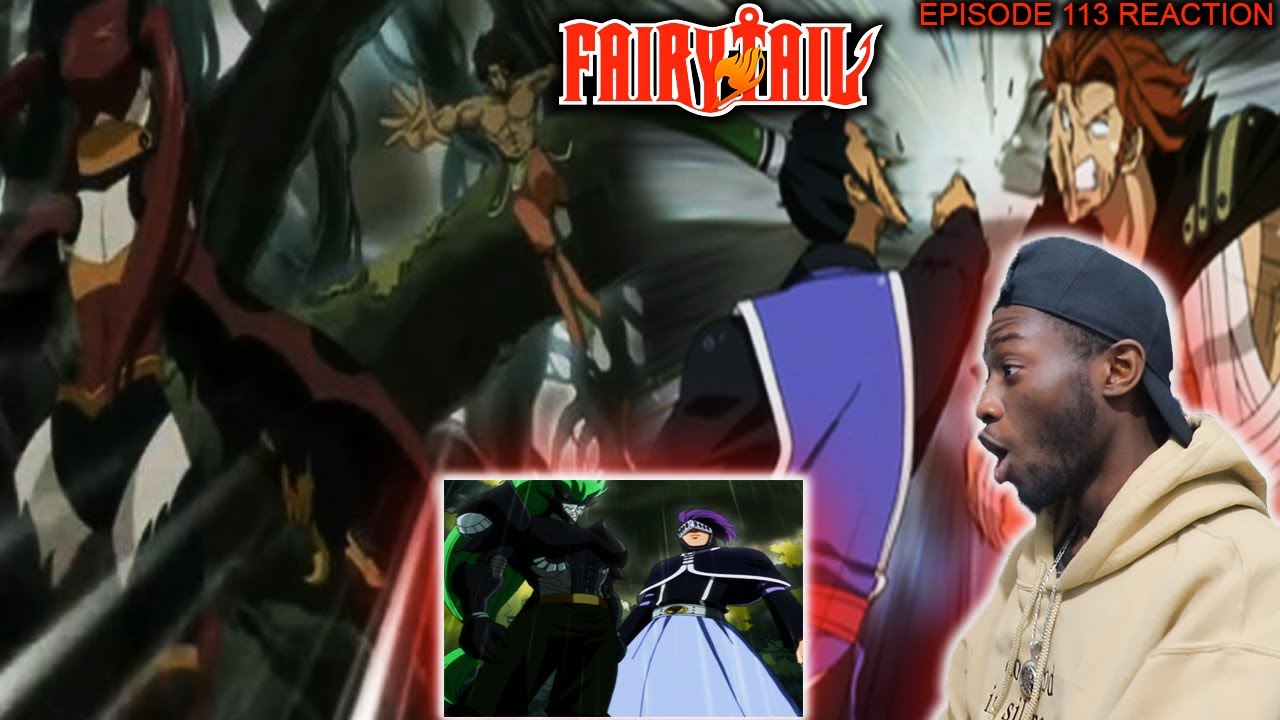 Tenrou Tree FALLS | Fairy Tail Episode 113 Reaction | All Hope On Erza ...