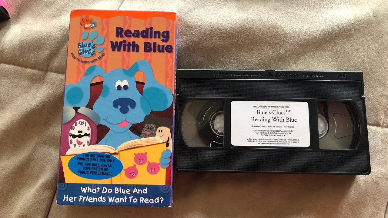 Opening to Blue's Clues Reading with Blue Promo VHS - YouTube