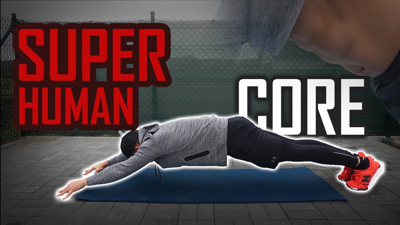 SUPER HUMAN CORE | Cviky na silný střed těla - YouTube