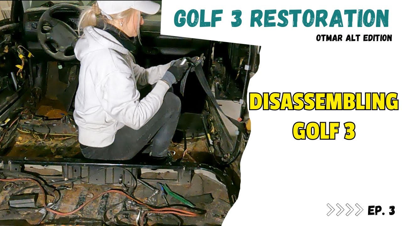 VW GOLF 3 disassembling the interior | Otmar Alt Edition (part 3) - YouTube