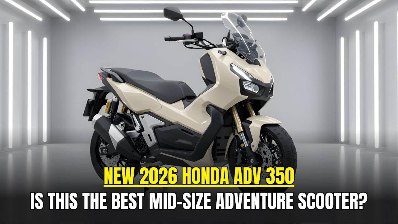 2026 Honda ADV 350 – The Perfect Balance of Power & Style! - YouTube