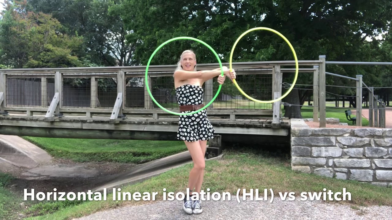 Twin hoop tutorial with Jasmine Kienne: Horizontal linear isolation (HLI) vs switch - YouTube