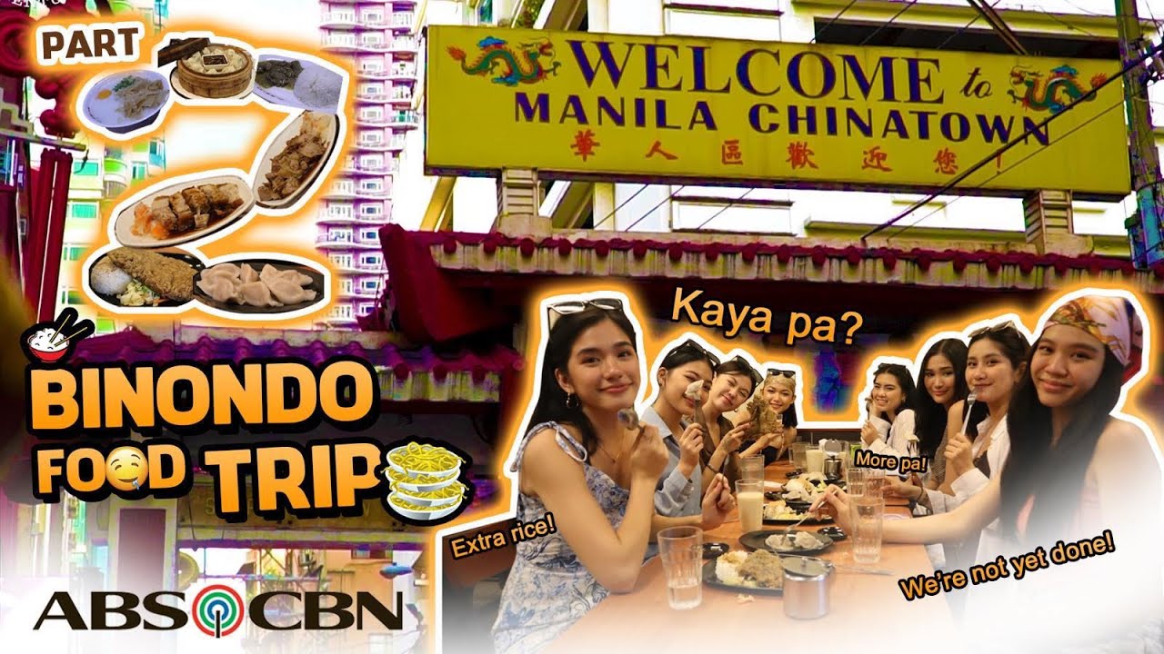 #BINI | How Much Can BINI Eat in Binondo Food Crawl? | BINI Roadtrip ...