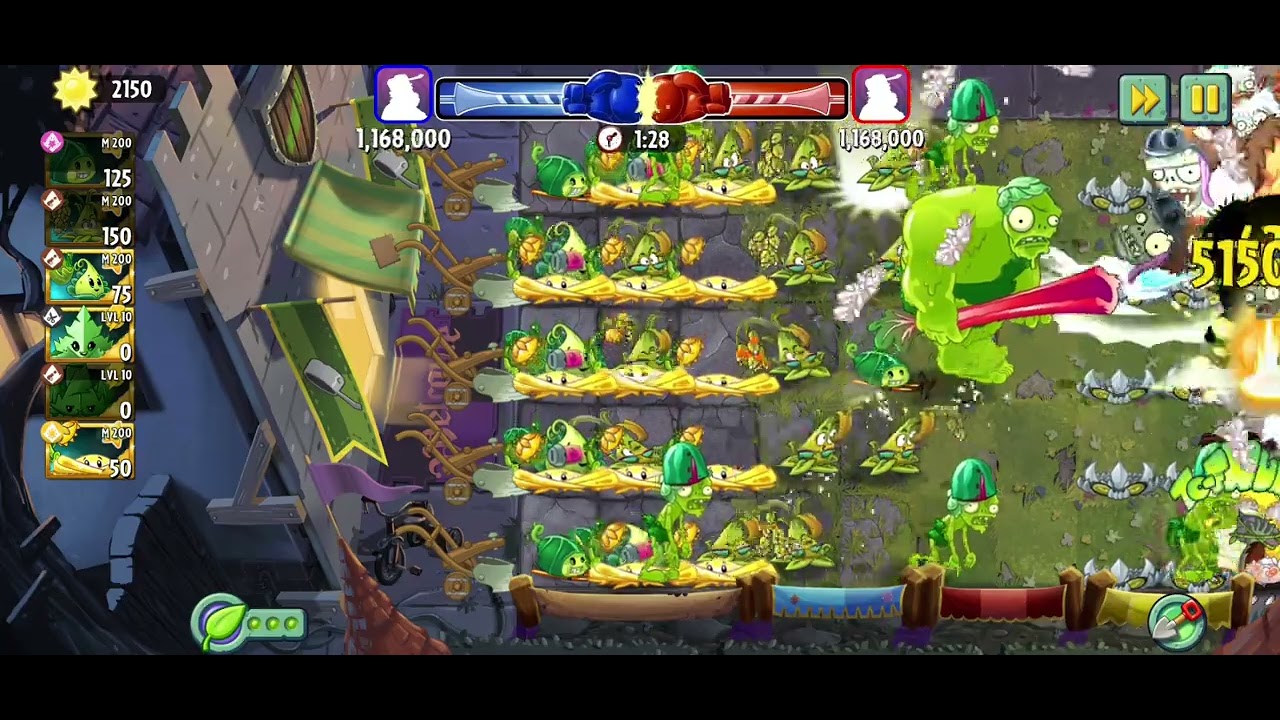 7.3M Zoy Bean Pod Pournament | PVZ2 | High Level Plant - YouTube