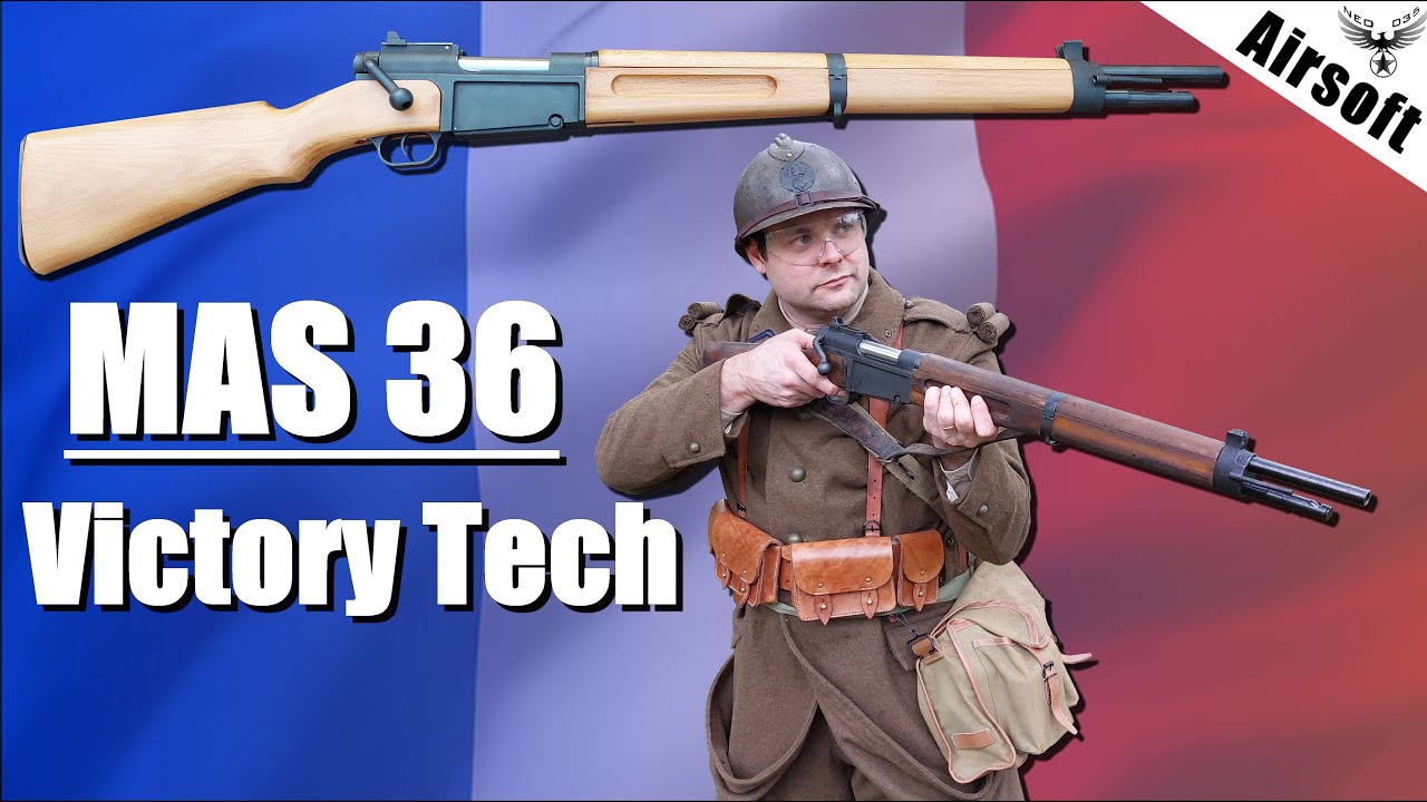🔫 MAS 36 Victory Tech - AIRSOFT VIDEO REVIEW - YouTube