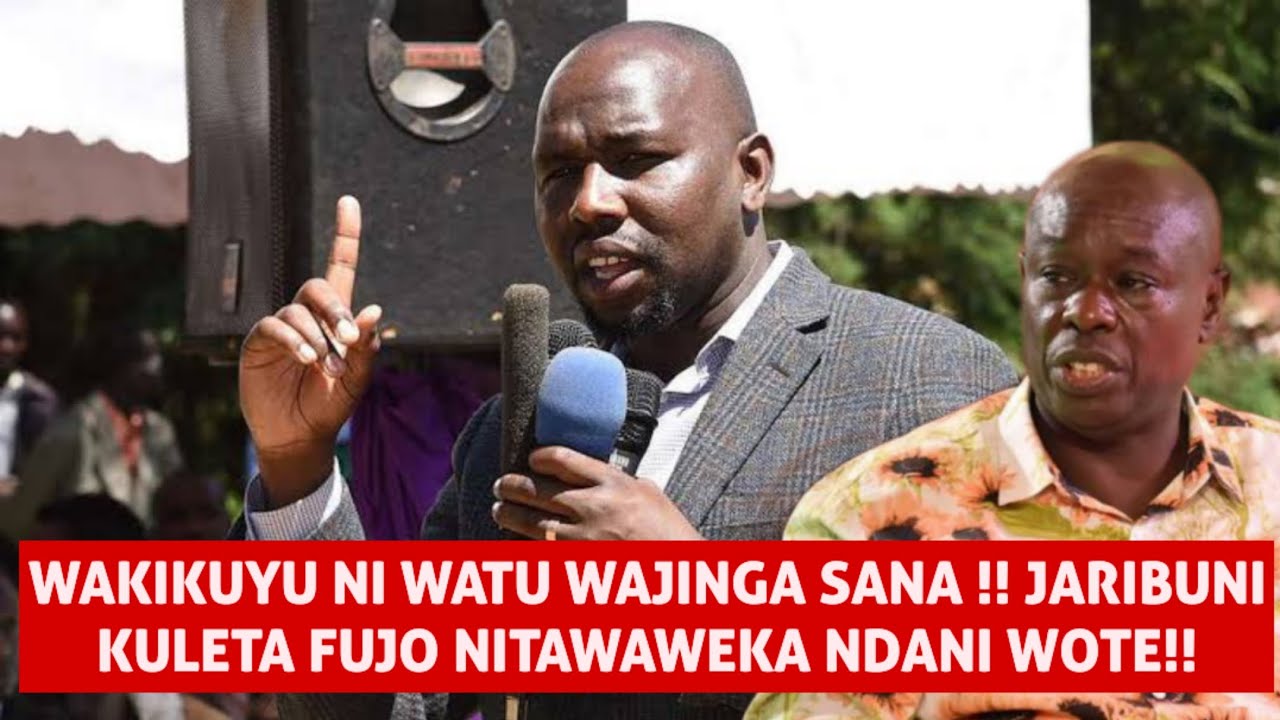 WAKIKUYU NYINYI NI WATU WAJINGA SANA JARIBUNI KULETA FUJO NITAWAWEKA ...