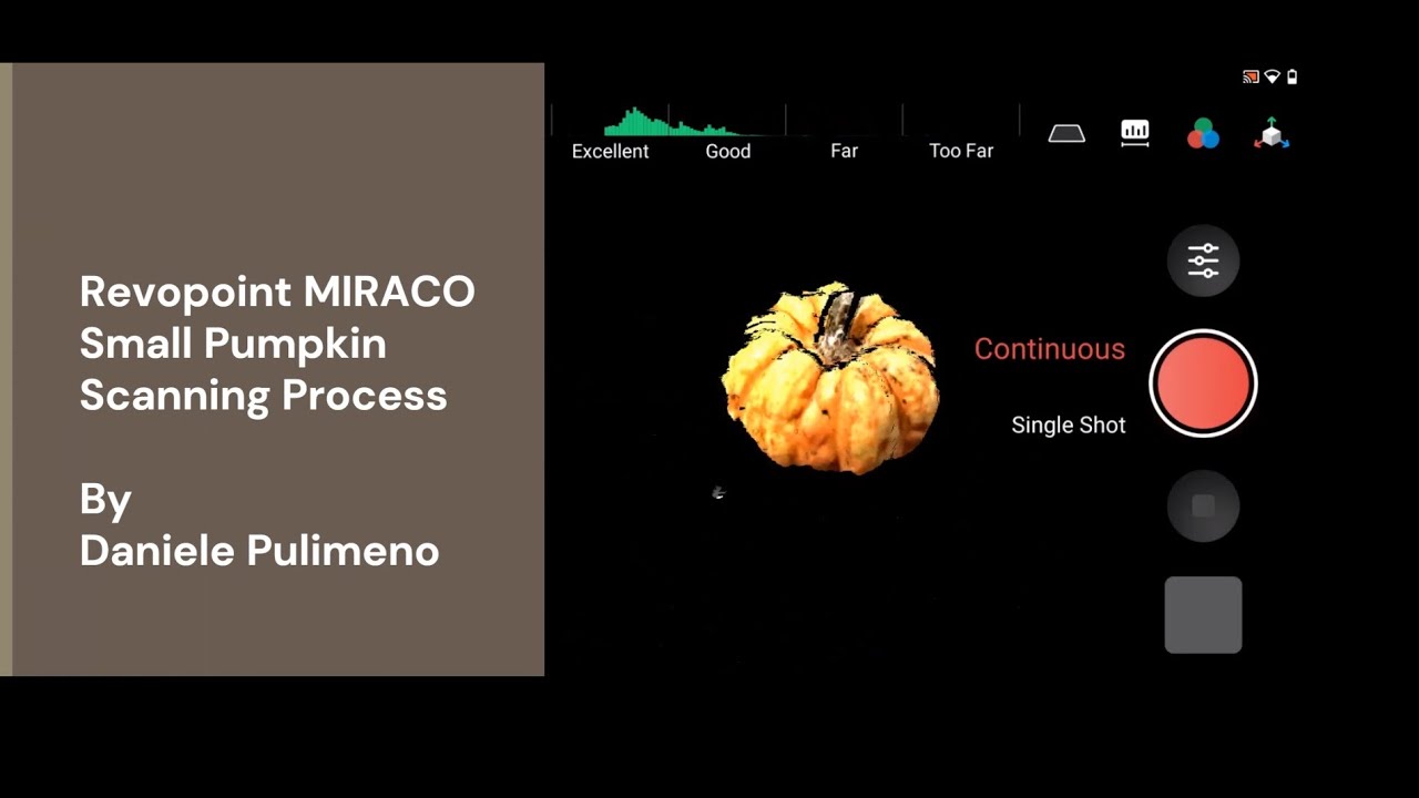 Revopoint MIRACO 3D Scanning & Processing: Mini Pumpkin - YouTube