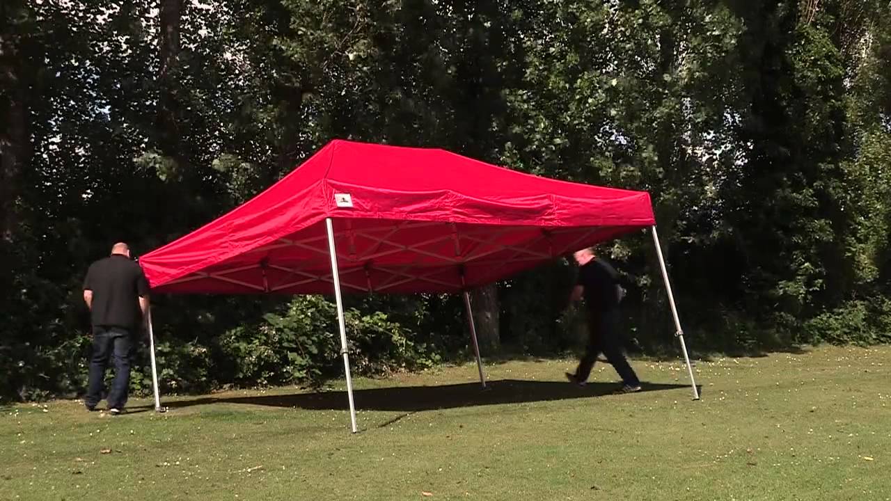 3m x 4.5m Gala Shade Pro 40 Pop up Gazebo HD - YouTube