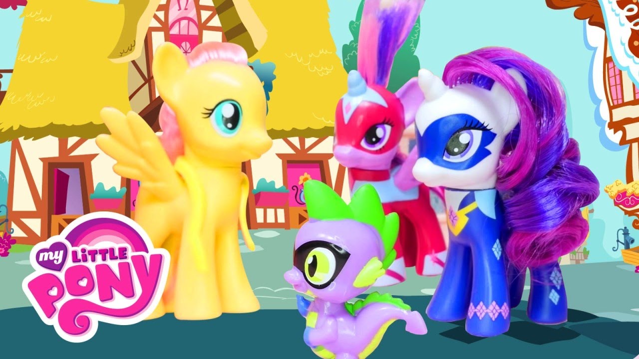 My Little Pony toys | Pretend to play Fashion Show. - YouTube
