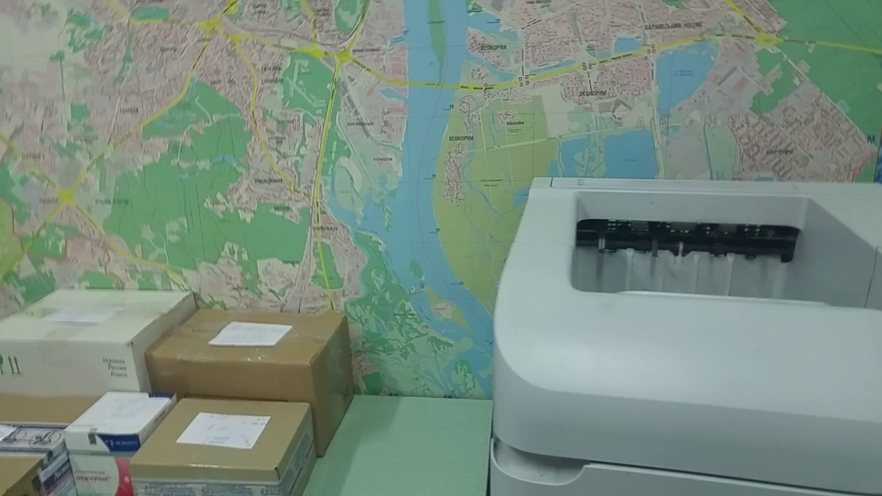 HP LaserJet P4515 - YouTube