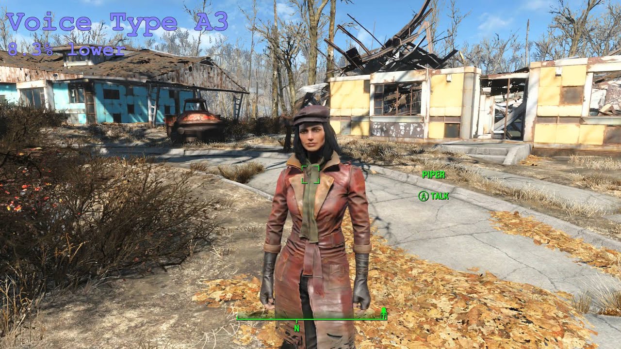 [Fallout 4 mod] Deeper Voice For Piper - YouTube