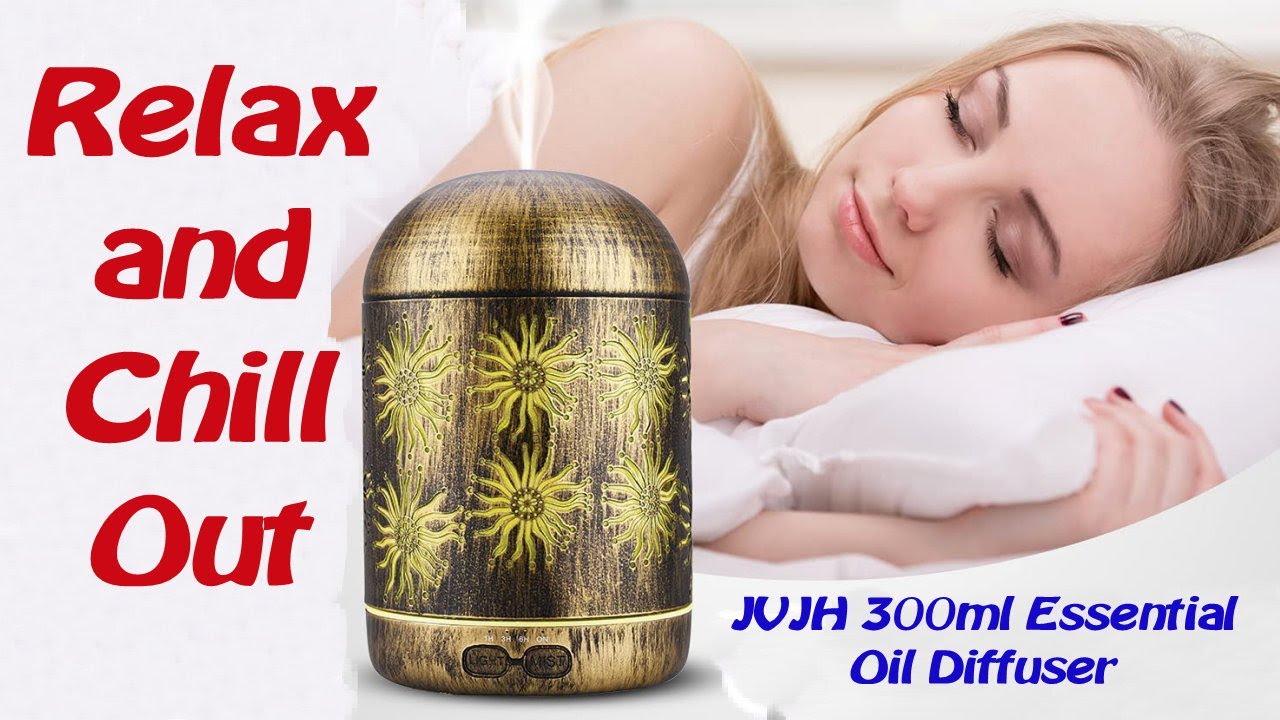 JVJH 300ml Essential Oil Diffuser - YouTube