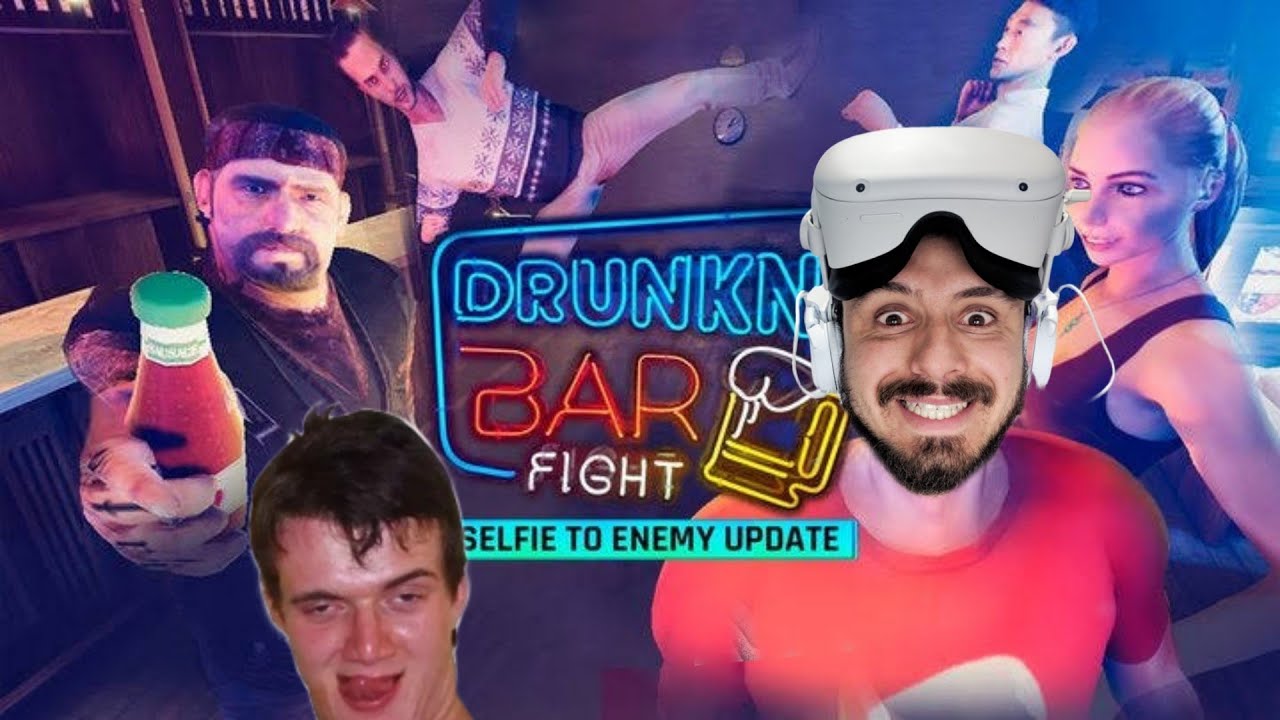 Brigando no bar! Bebado e com VR! Drunk Bar Fight! - YouTube