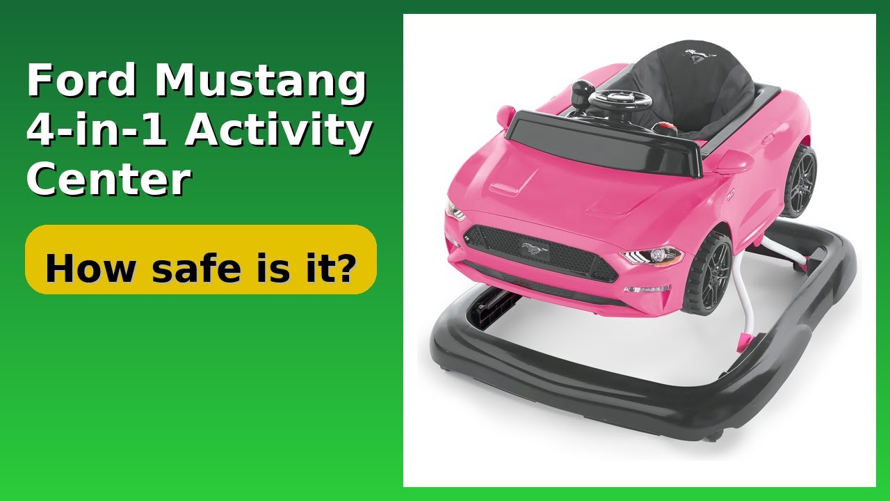 REVIEW (2026): Ford Mustang 4-in-1 Activity Center. ESSENTIAL details ...
