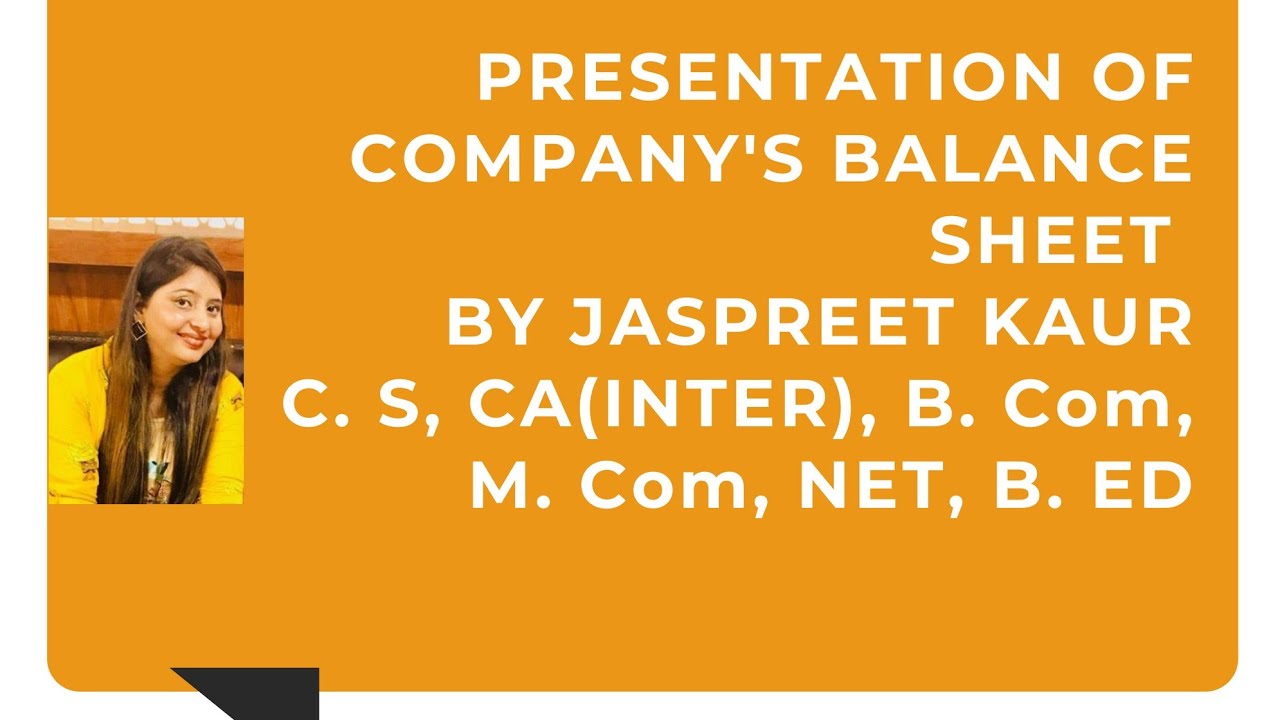 ISSUE OF SHARES |PRESENTATION OF SHARE CAPITAL IN BALANCE SHEET| Class ...