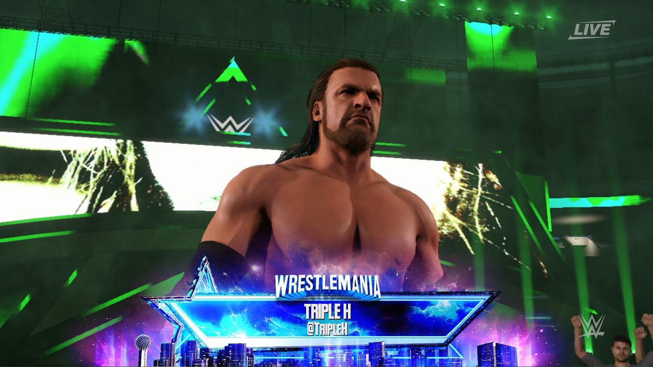 Triple H '08 Entrance - WWE 2K23 - YouTube