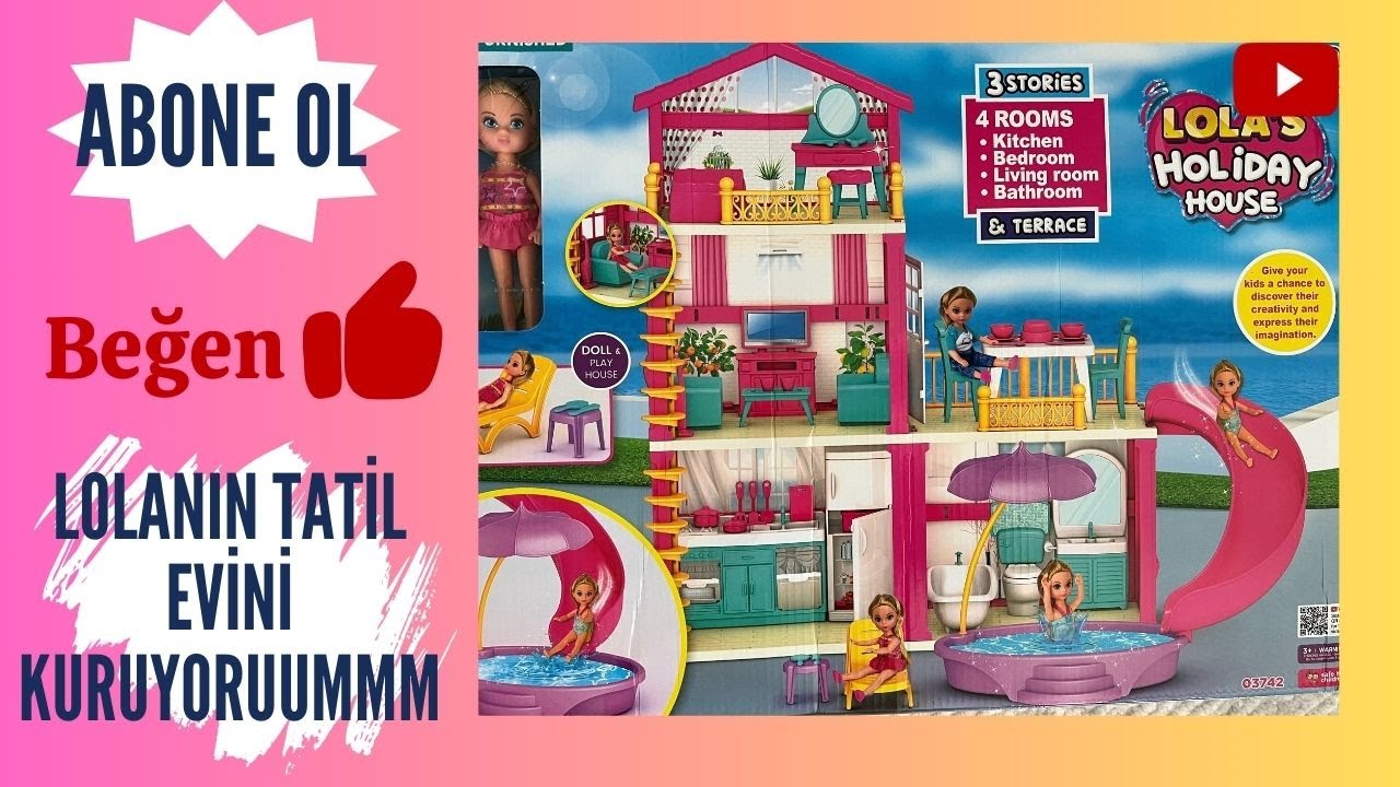 Lolanın Tatil Evini Kuruyorum | I'm Building Lola's Holiday Home - YouTube