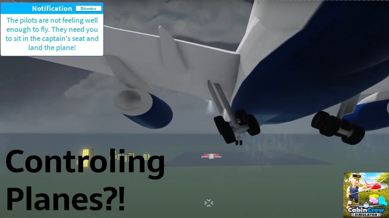 Roblox Cabin Crew Simulator New Update (CONTROLING PLANES?) - YouTube