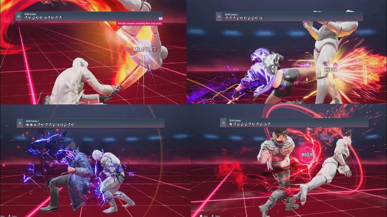 Tekken 8 All Character 10 Hit Combos #tekken8 - YouTube