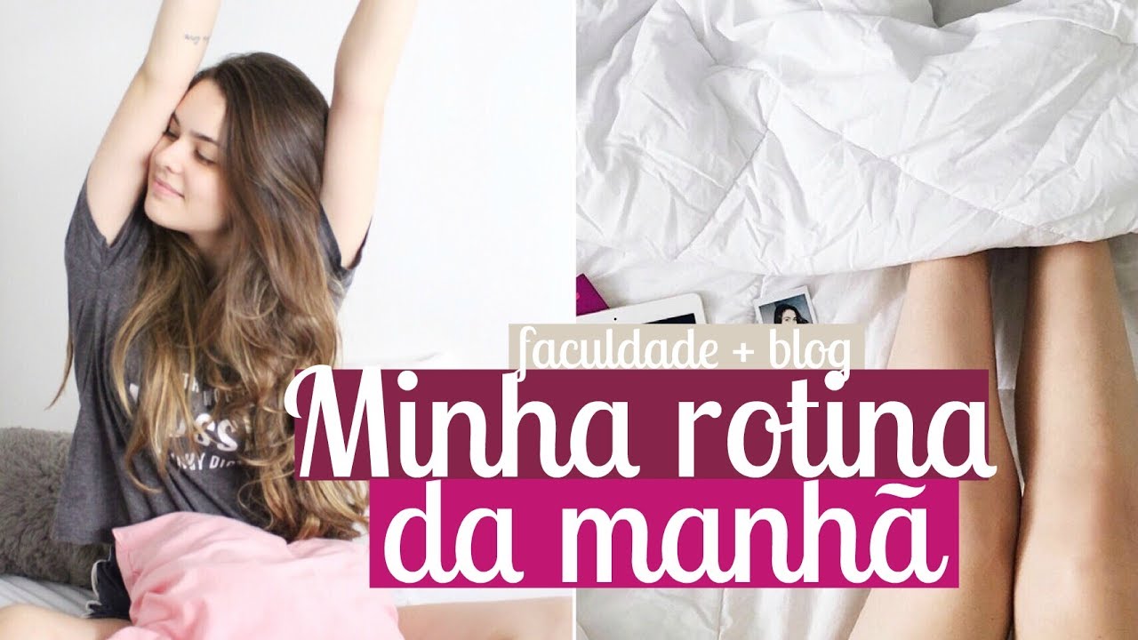 MINHA ROTINA DA MANHÃ | My morning routine | Mylena Matos - YouTube