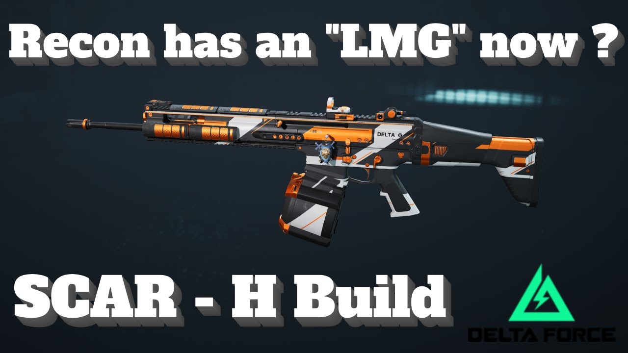 This SCAR - H build is more like an LMG for the Recon class | SCAR - H ...
