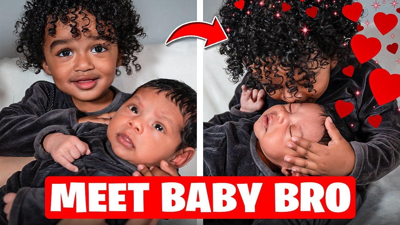 Big Brother Meeting Little Brother For the First Time!! - YouTube