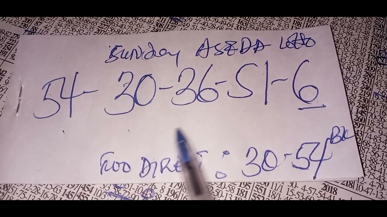 17-09-23 Sunday Aseda lotto - YouTube