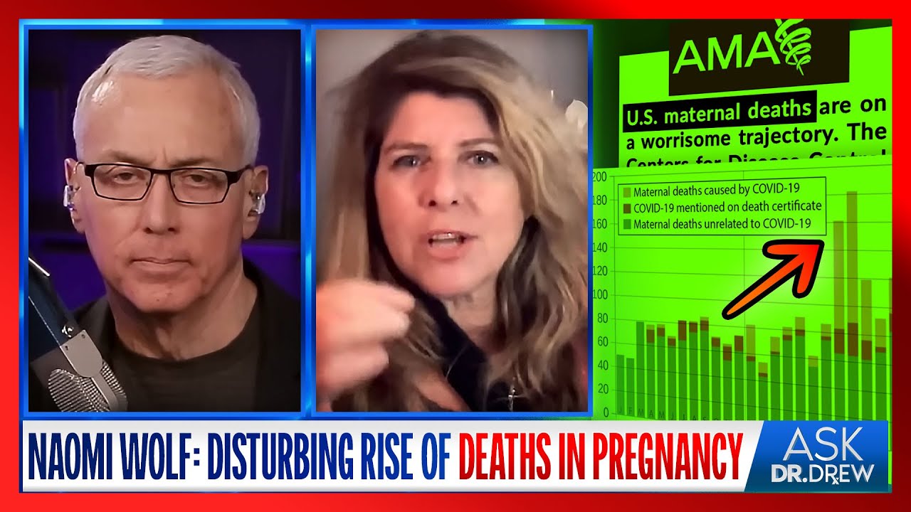 Naomi Wolf: 300% Rise of COVID Deaths in Pregnant Women During Delta ...
