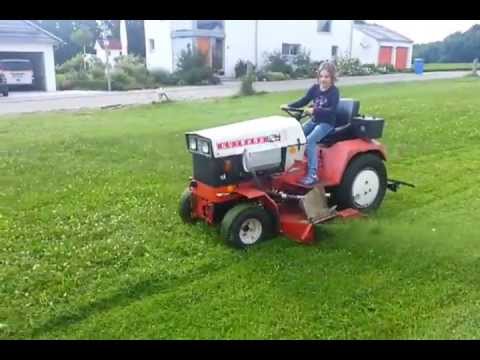 Mähen mit dem Gutbrod 2600 DS - YouTube