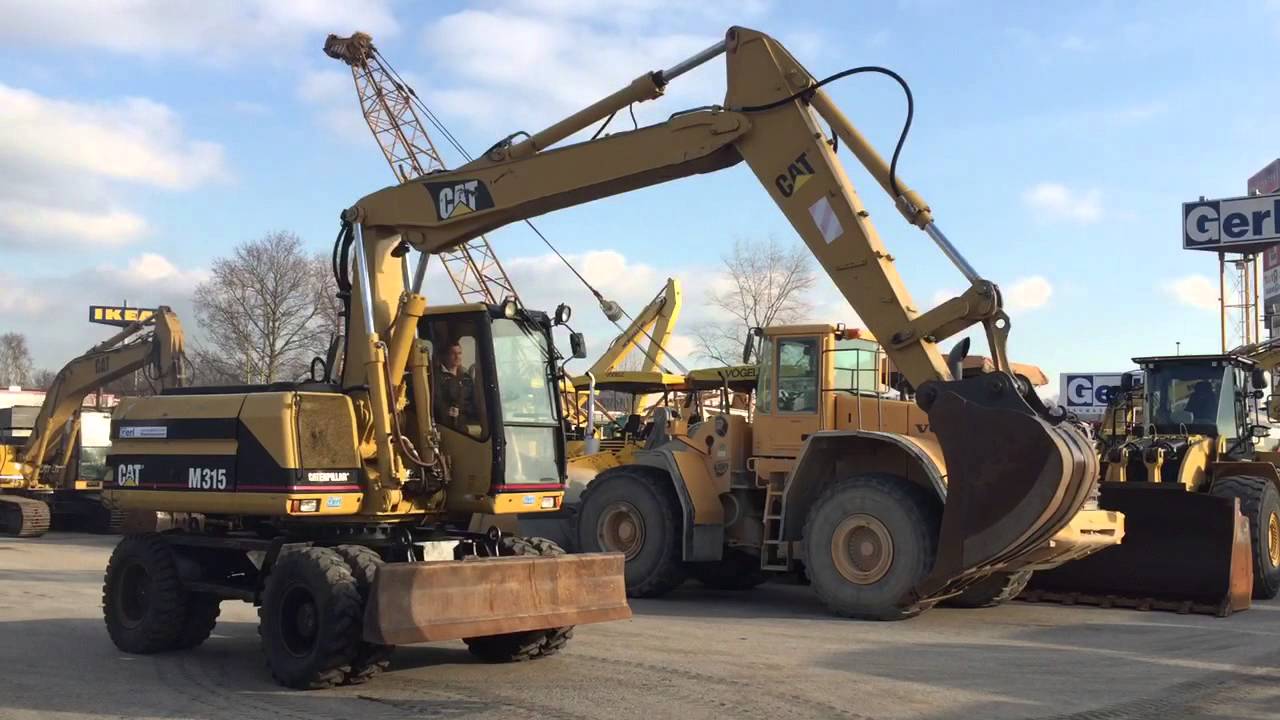 CAT M 315 - Video - YouTube