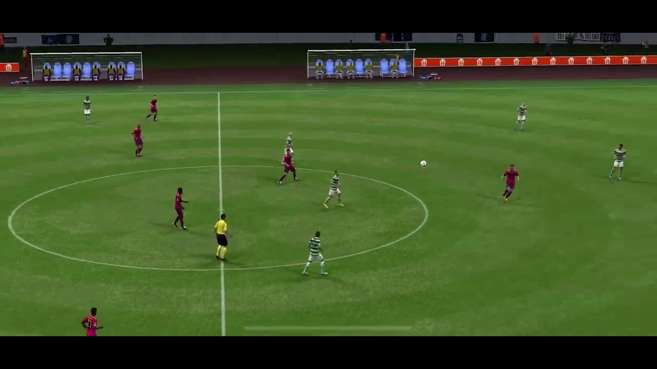 Halfway line goal (tutorial coming soon) - YouTube