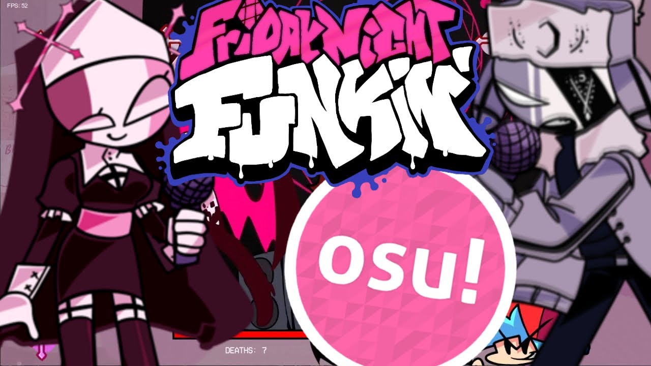 JUGANDO EL MOD DE SARVENTE'S MID-FIGHT MASSES EN OSU! - YouTube