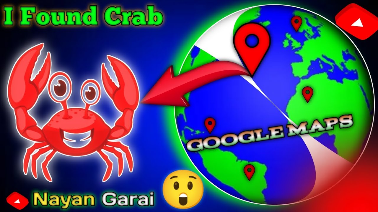 I Found Giant crab on Google Earth and Google maps 🌎#map #earth # ...