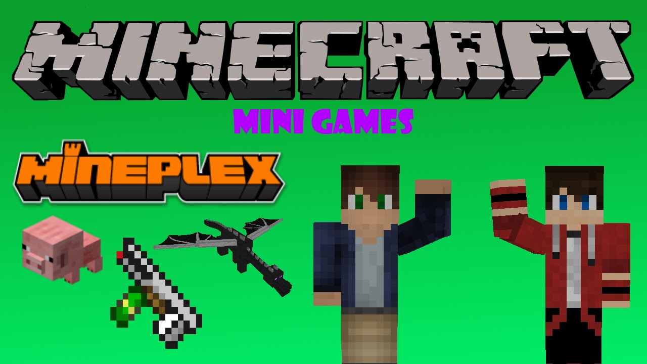 Minecraft Mini Games - Mineplex Mixed Arcade -With Rapid_Fire74 - YouTube