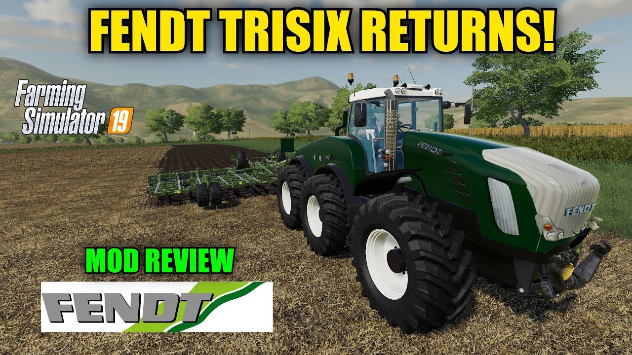 Fendt Trisix v1.0 Mod Review - YouTube