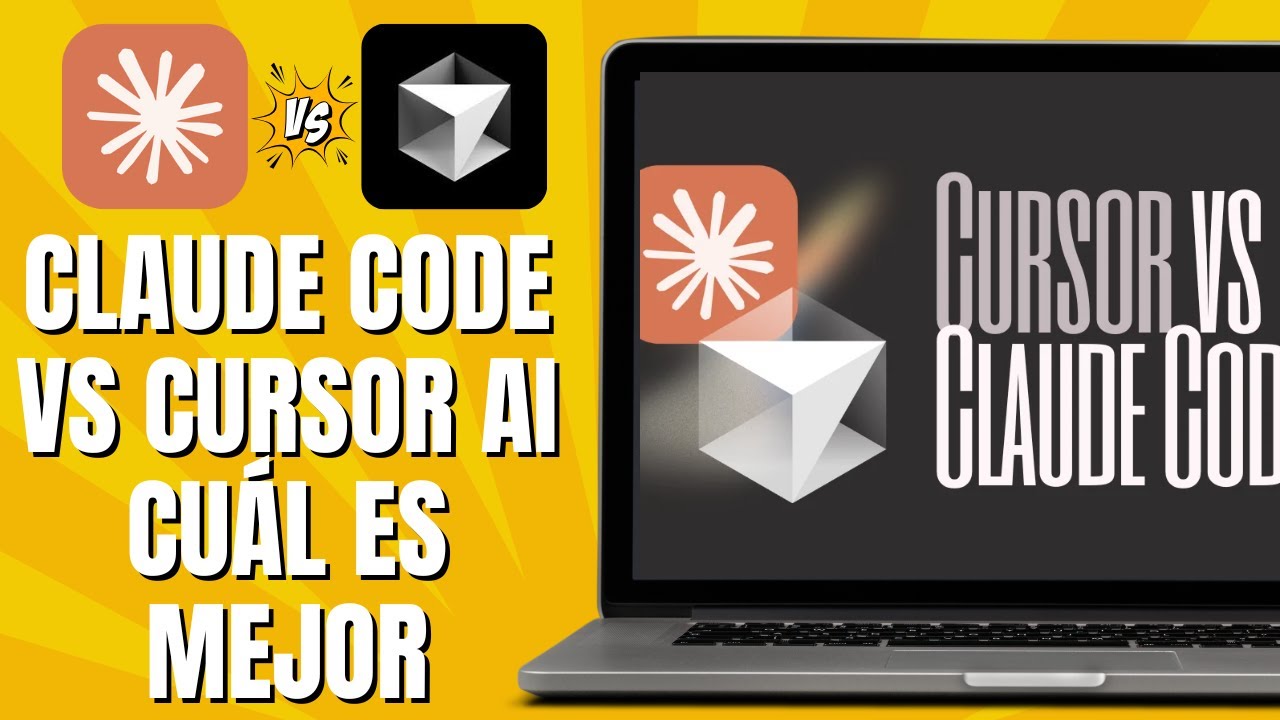 CLAUDE Code Vs CURSOR AI - Cuál Es Mejor - YouTube