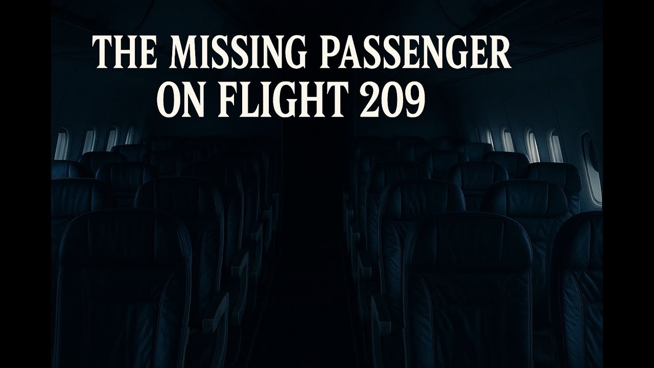 THE MISSING PASSENGER ON FLIGHT-209 | Solve the Mystery | USA | MS-38 ...